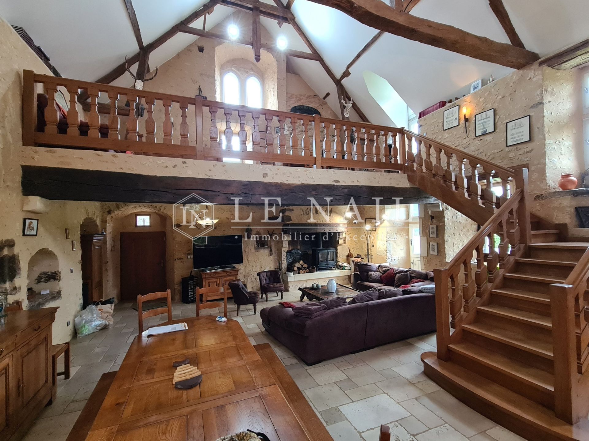 Unique Manor House with Dovecote and Orchard for Sale in LE MANS